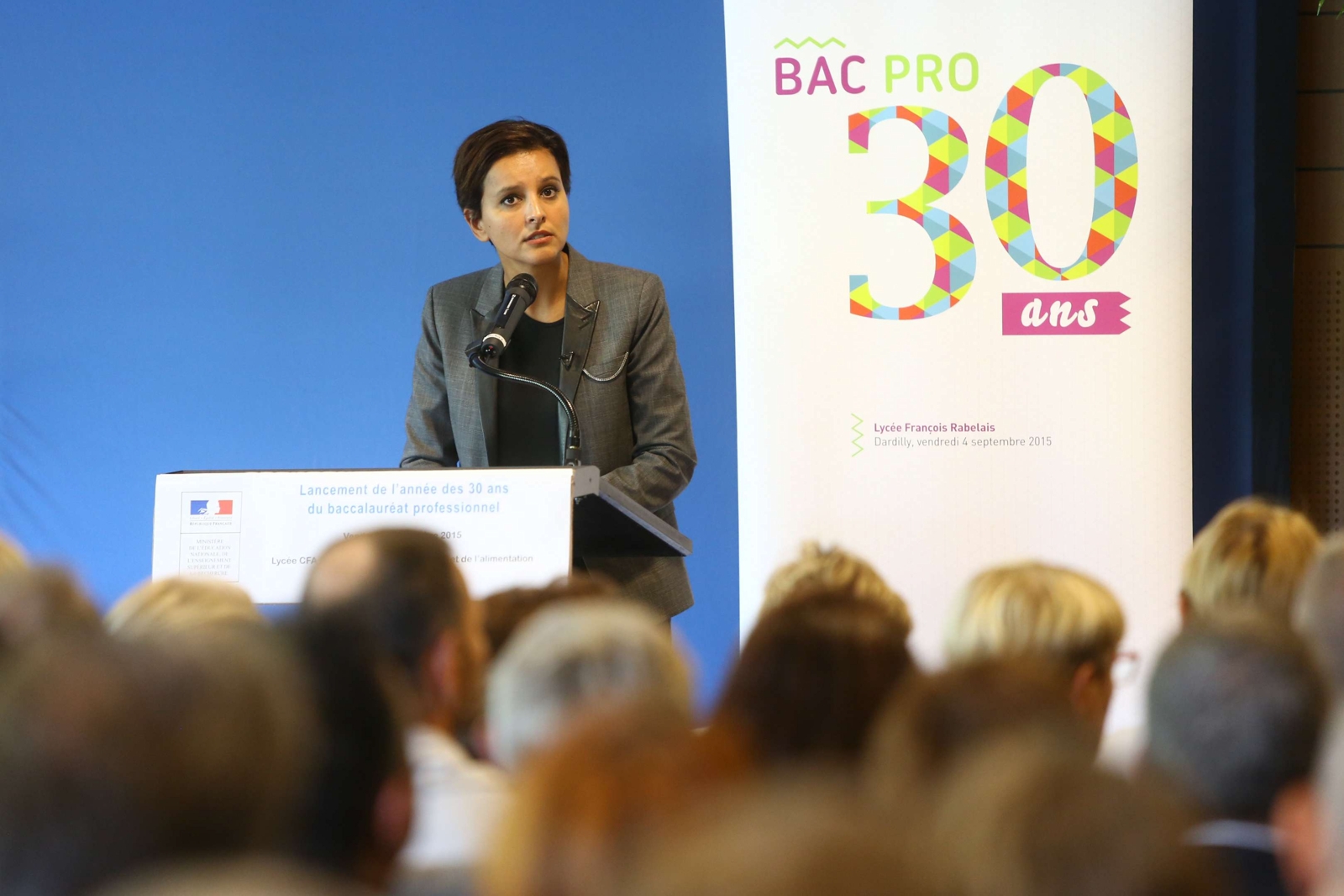 30 ans du Bac pro : Discours sur l'Enseignement professionnel - Najat ...