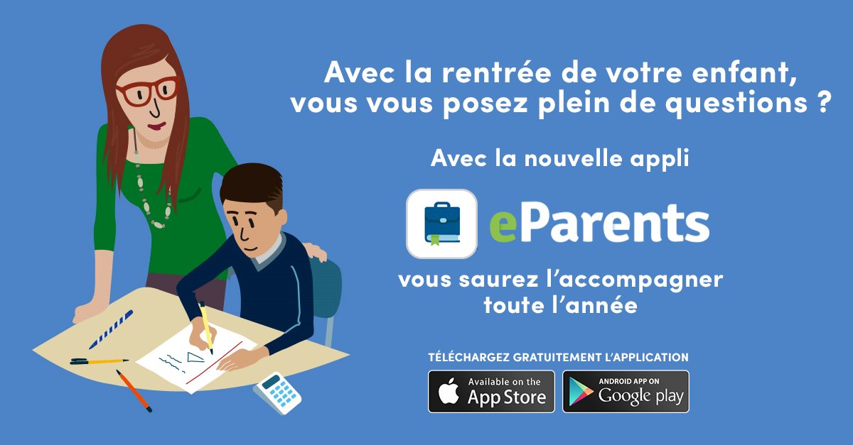 eParents, une application mobile pour les parents d’élèves du CP à la ...